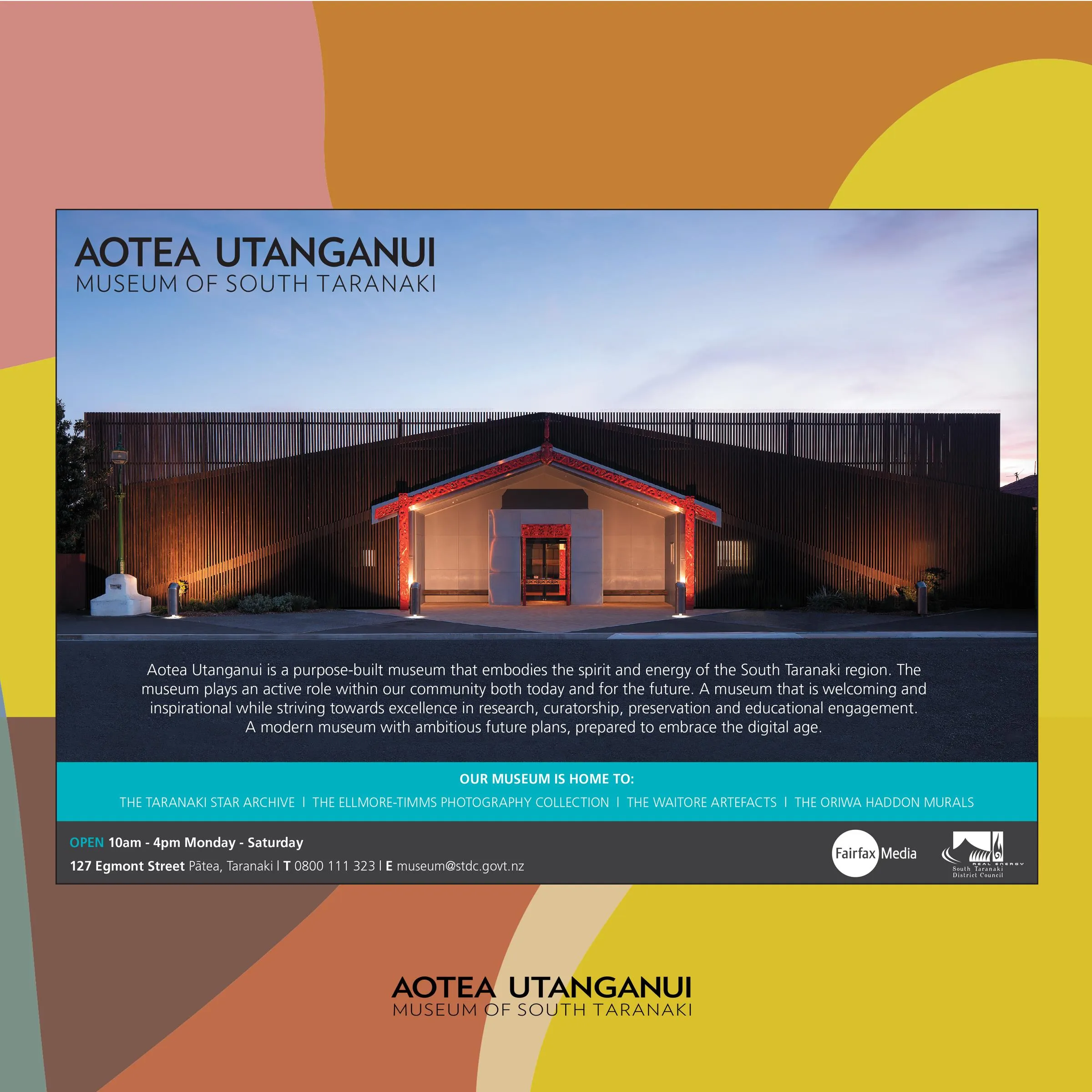 New Exhibition at Aotea Utanganui Museum of South Taranaki | The Big Idea