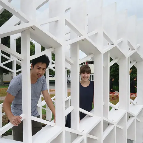 Eye-catching structures enhance local school | The Big Idea